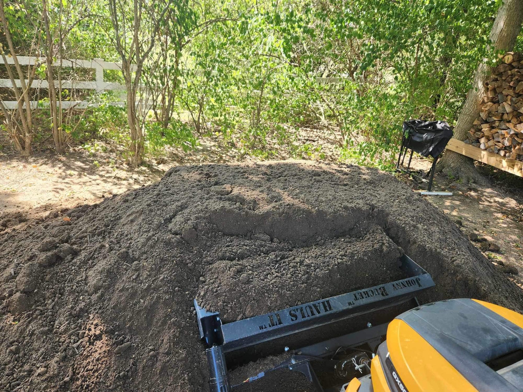Johnny Bucket | Electric Front-End Loader for Garden Tractors – Johnny ...