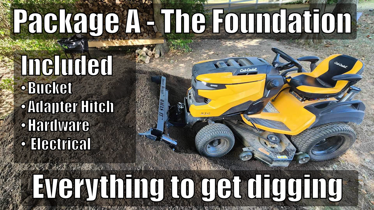 Johnny Bucket | Electric Front-End Loader for Garden Tractors – Johnny ...