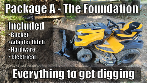 Johnny Bucket | Electric Front-End Loader for Garden Tractors – Johnny ...