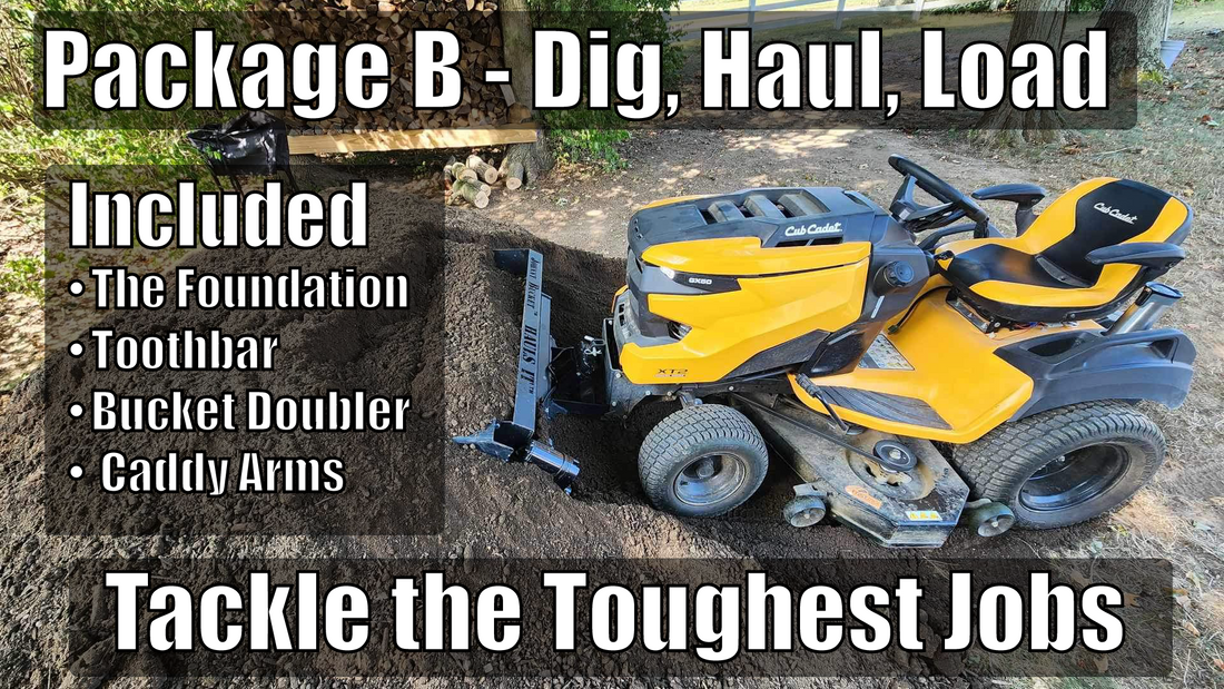 Johnny Bucket | Electric Front-End Loader for Garden Tractors – Johnny ...