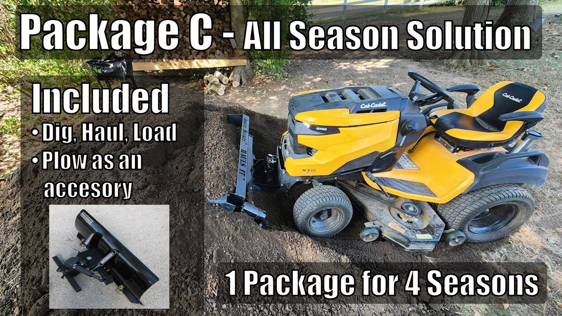 Johnny Bucket | Electric Front-End Loader for Garden Tractors – Johnny ...