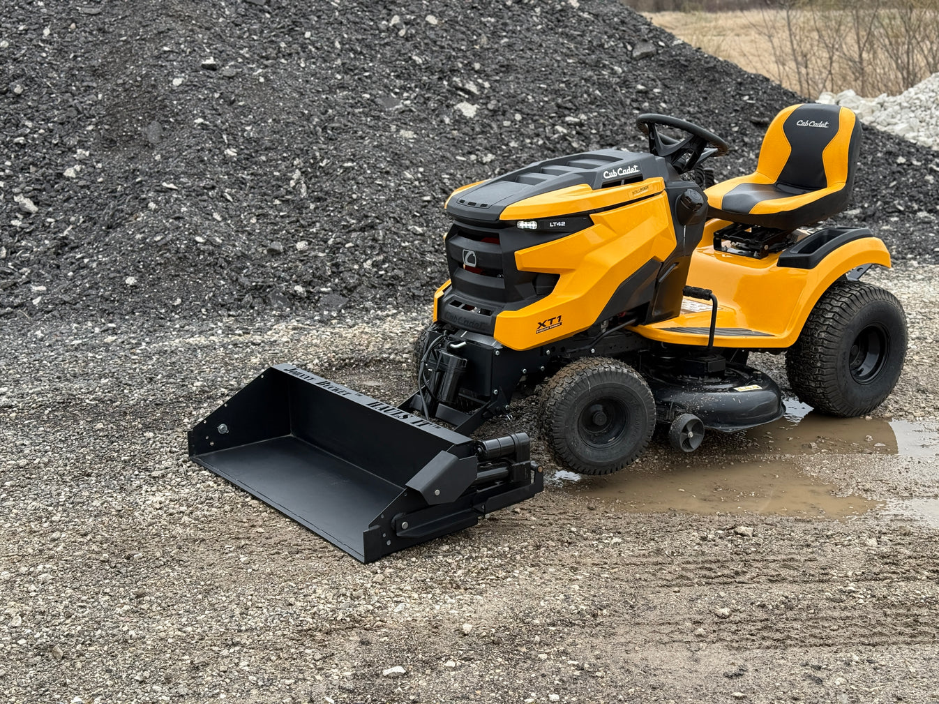 Johnny Bucket | Electric Front-End Loader for Garden Tractors – Johnny ...