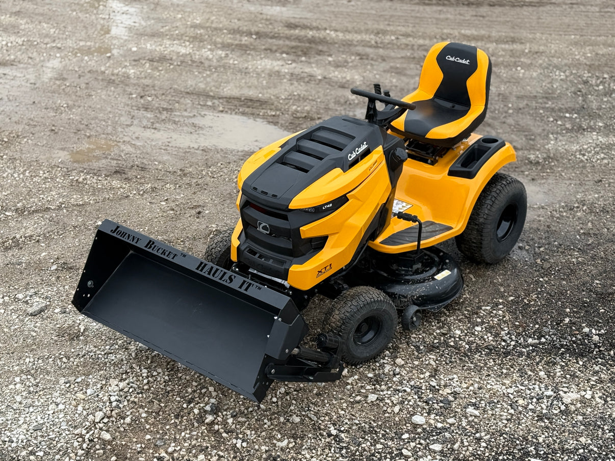 Johnny Bucket | Electric Front-End Loader for Garden Tractors – Johnny ...