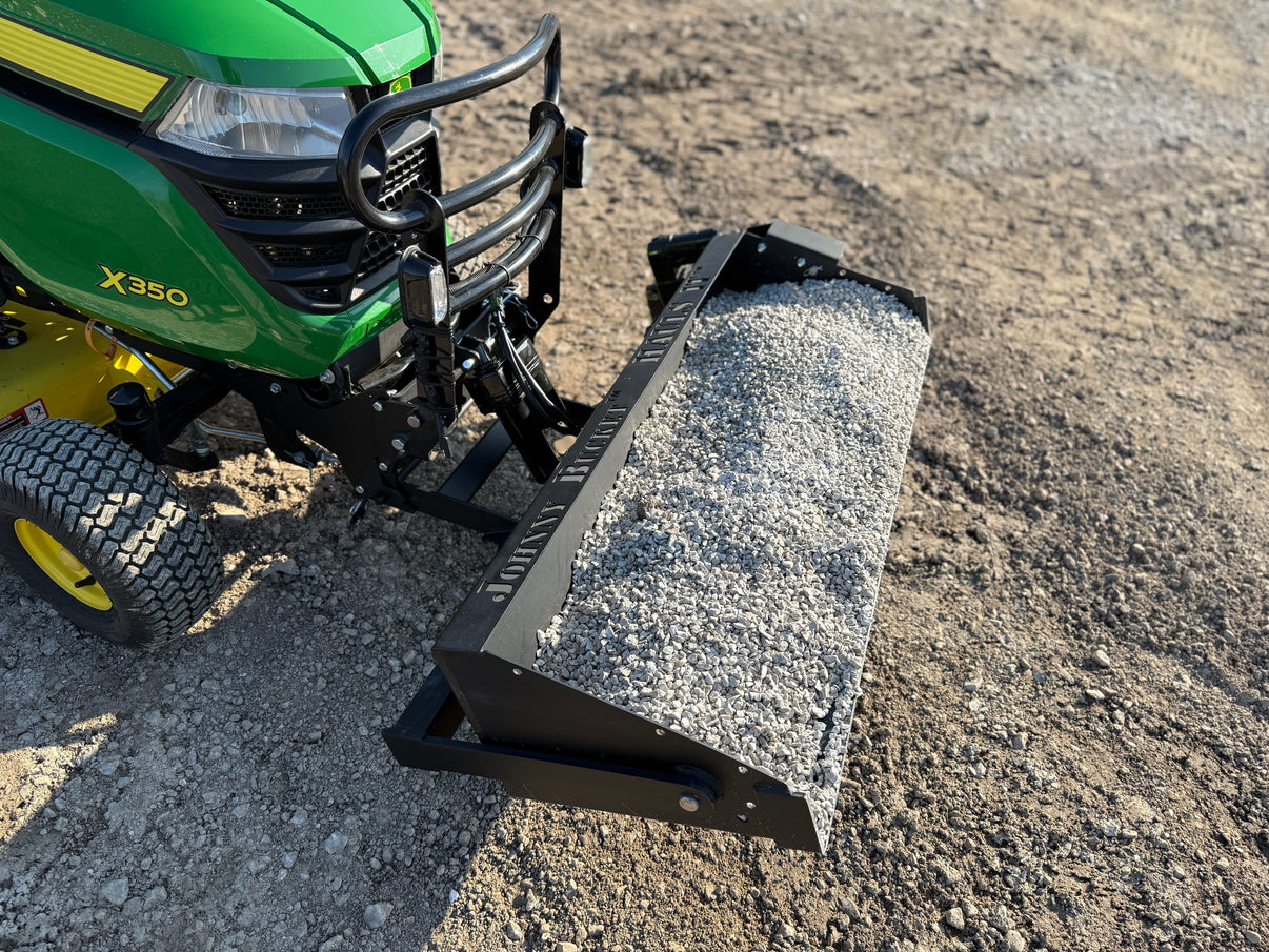 Johnny Bucket | Electric Front-End Loader for Garden Tractors – Johnny ...