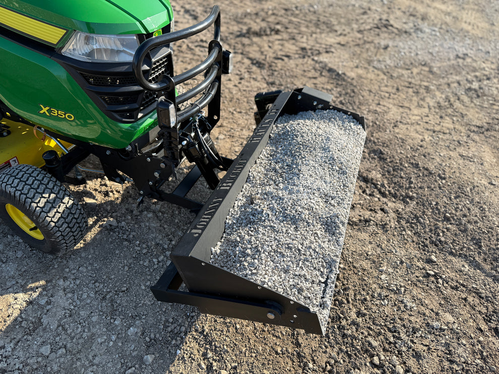 Johnny Bucket | Electric Front-End Loader for Garden Tractors – Johnny ...