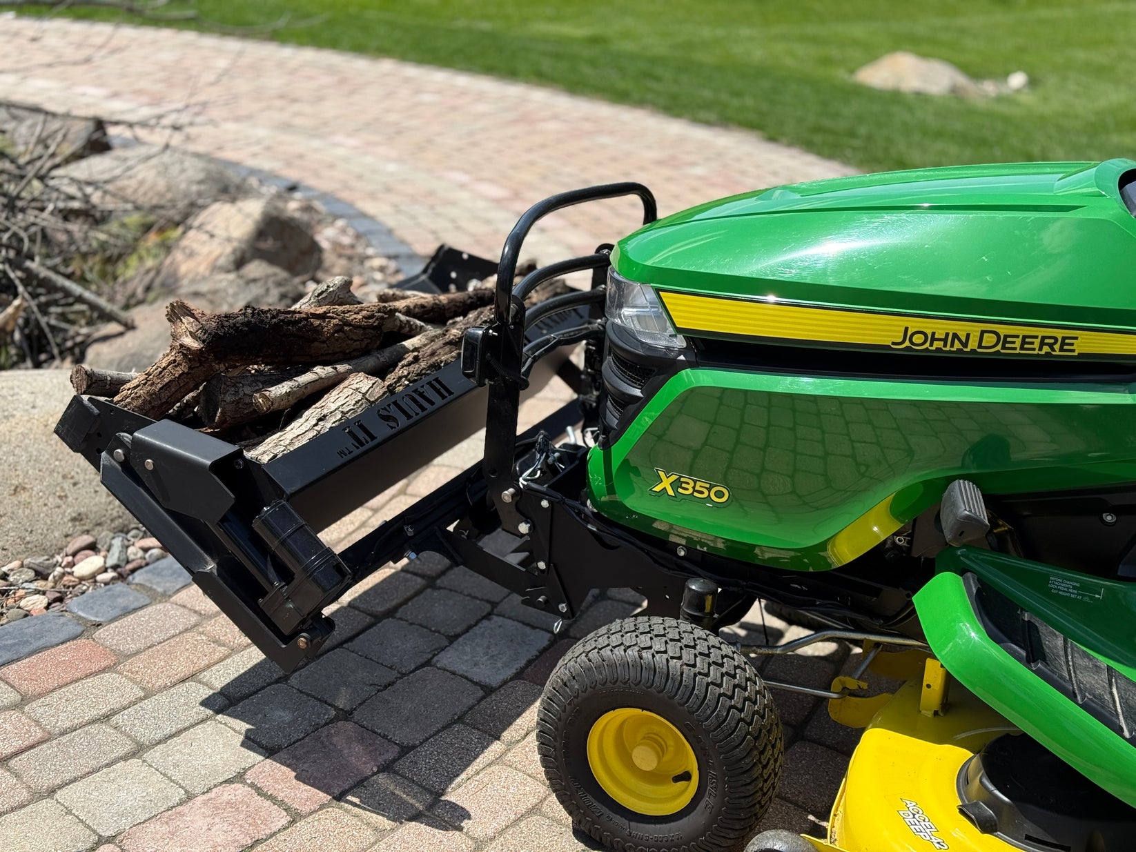 Johnny Bucket | Electric Front-End Loader for Garden Tractors – Johnny ...