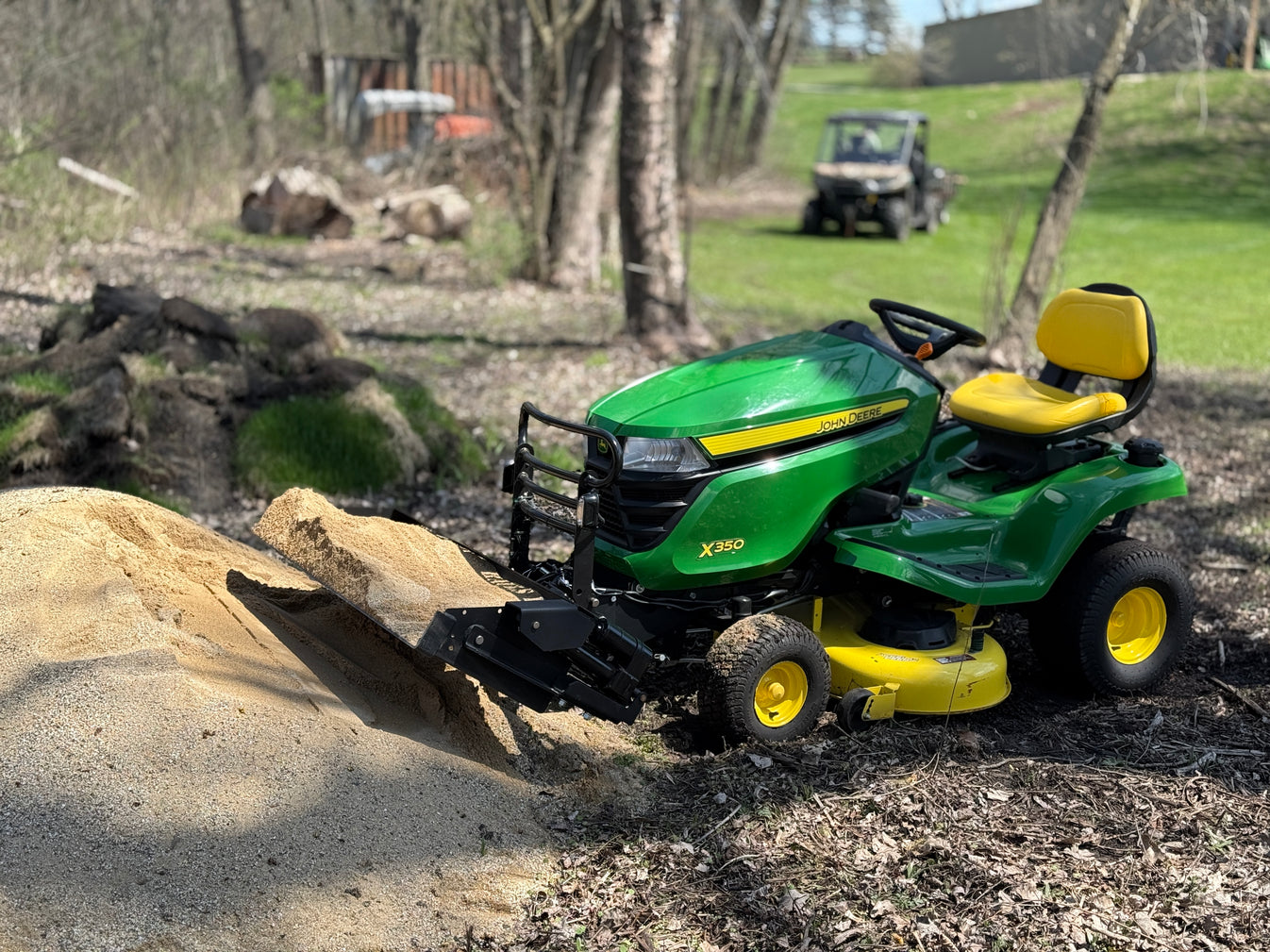 Johnny Bucket | Electric Front-End Loader for Garden Tractors – Johnny ...