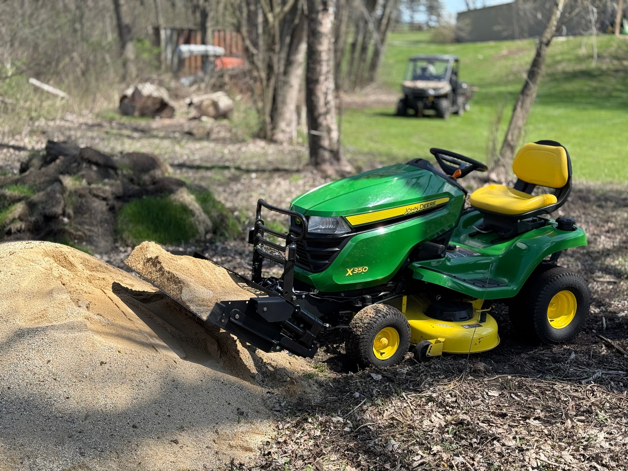 Johnny Bucket | Electric Front-End Loader for Garden Tractors – Johnny ...