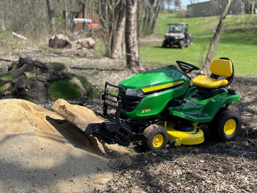 Johnny Bucket | Electric Front-End Loader for Garden Tractors – Johnny ...