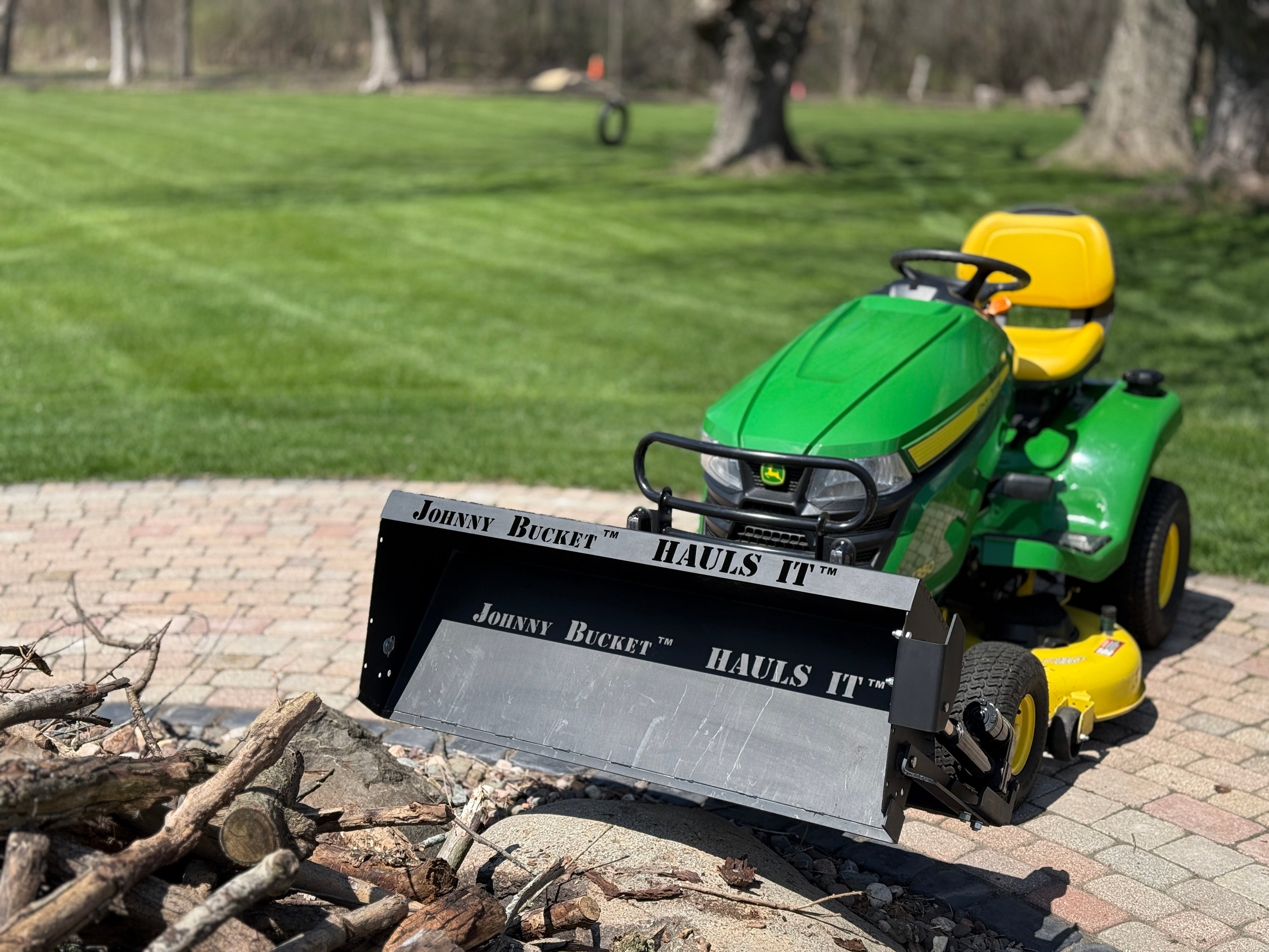 Electric Front-End Loader for Lawn & Garden Tractors – Johnny Products